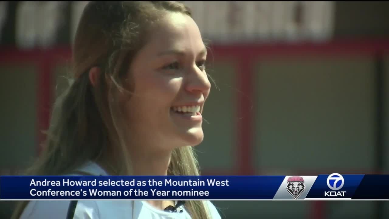 Andrea Howard chosen as Mountain West NCAA Woman of the Year nominee ...