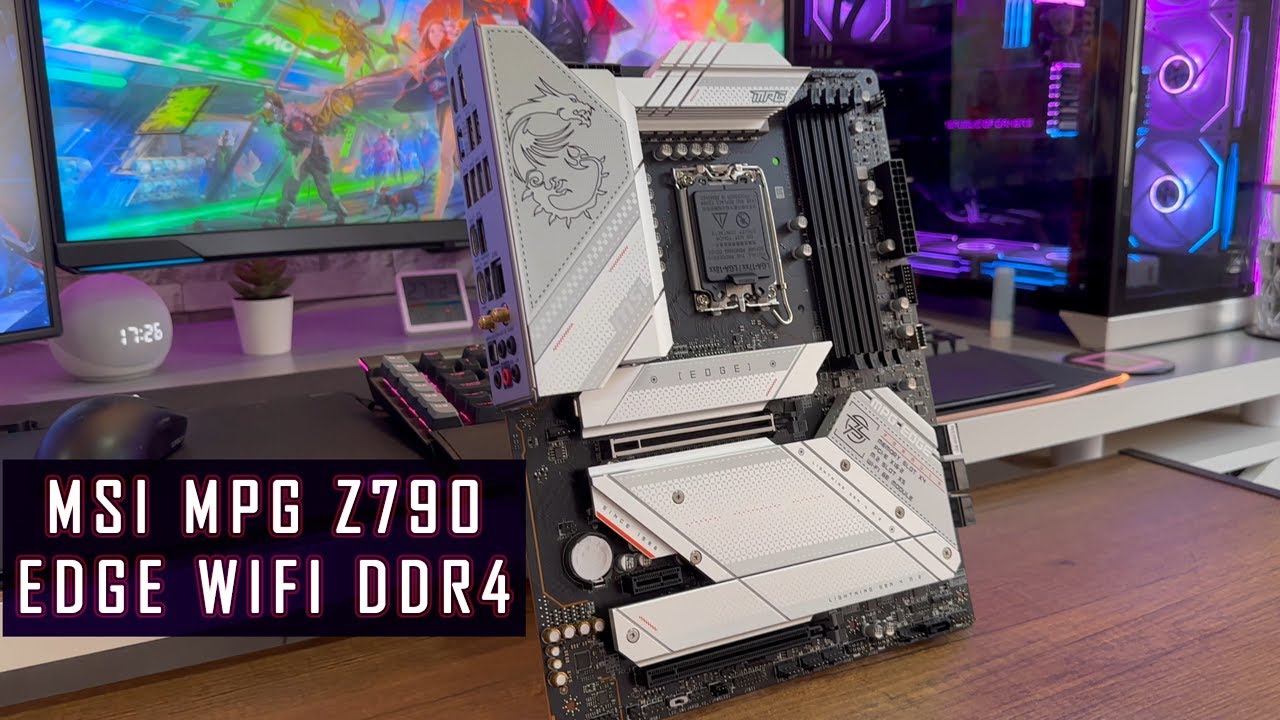 MSI MPG Z790 EDGE WIFI DDR4 Motherboard Unboxing - YouTube