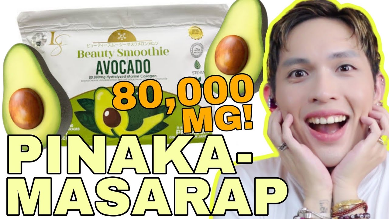LUXE SLIM AVOCADO COLLAGEN + GLUTA REVIEW | PINAKAMASARAP! 80,000 MG OF ...