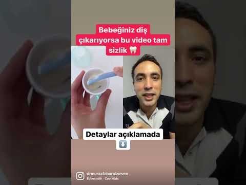 Bebeğinizin diş ağrısına çözüm ☺️