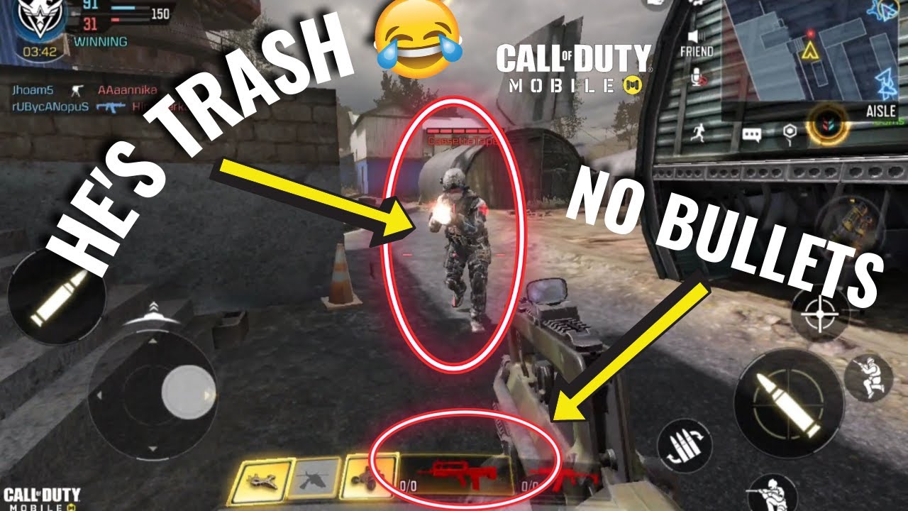 I literally had NO BULLETS LEFT - YouTube