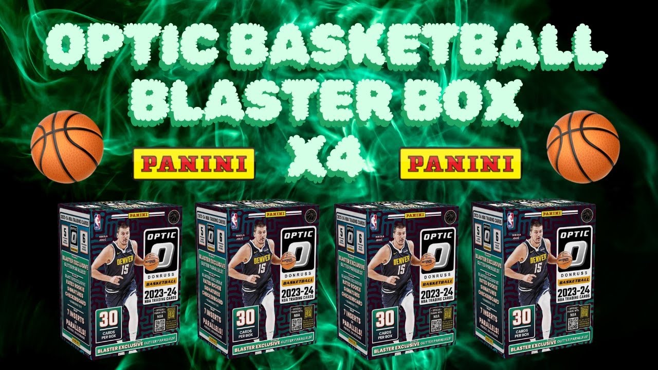 🏀 OPTIC BASKETBALL BLASTER BOX OPENING X4 - HUNTING FOR A BIG WEMBY 🔥 ...