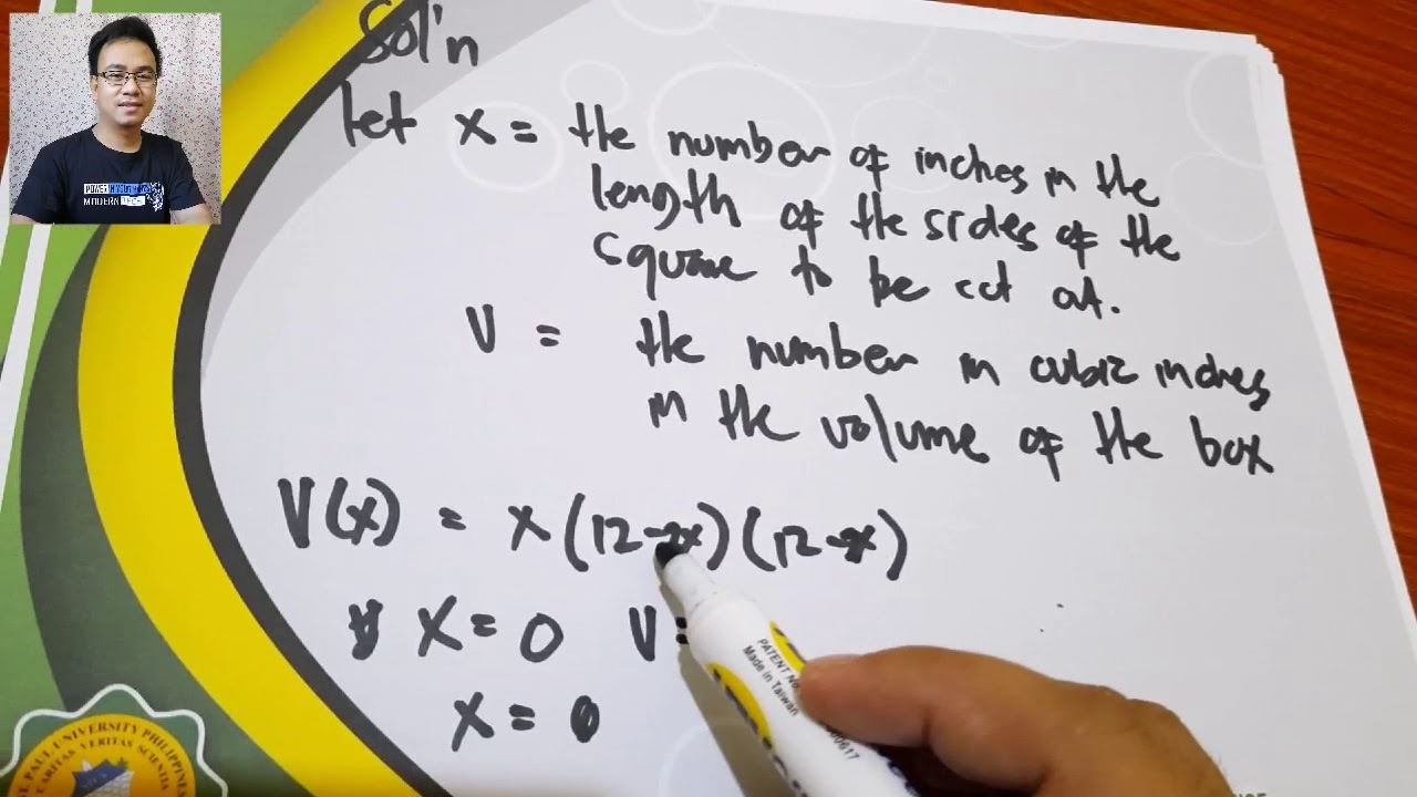 APPLICATION OF ABSOLUTE EXTREMA ON A CLOSED INTERVAL - YouTube