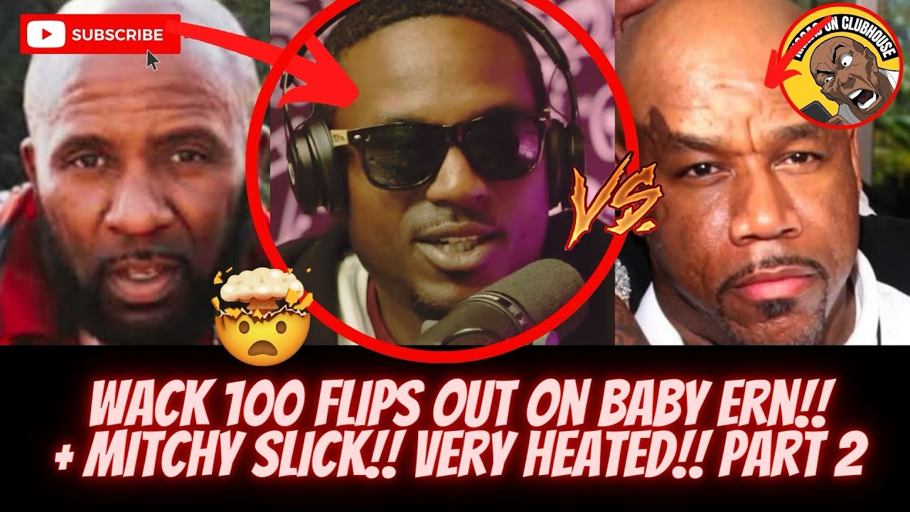 Wack 100 Flips Out On Baby Ern In Heated Convo‼️+ Mitchy Slick Joins‼️Gets Disrespectful‼️PT2🩸🅱️ ...