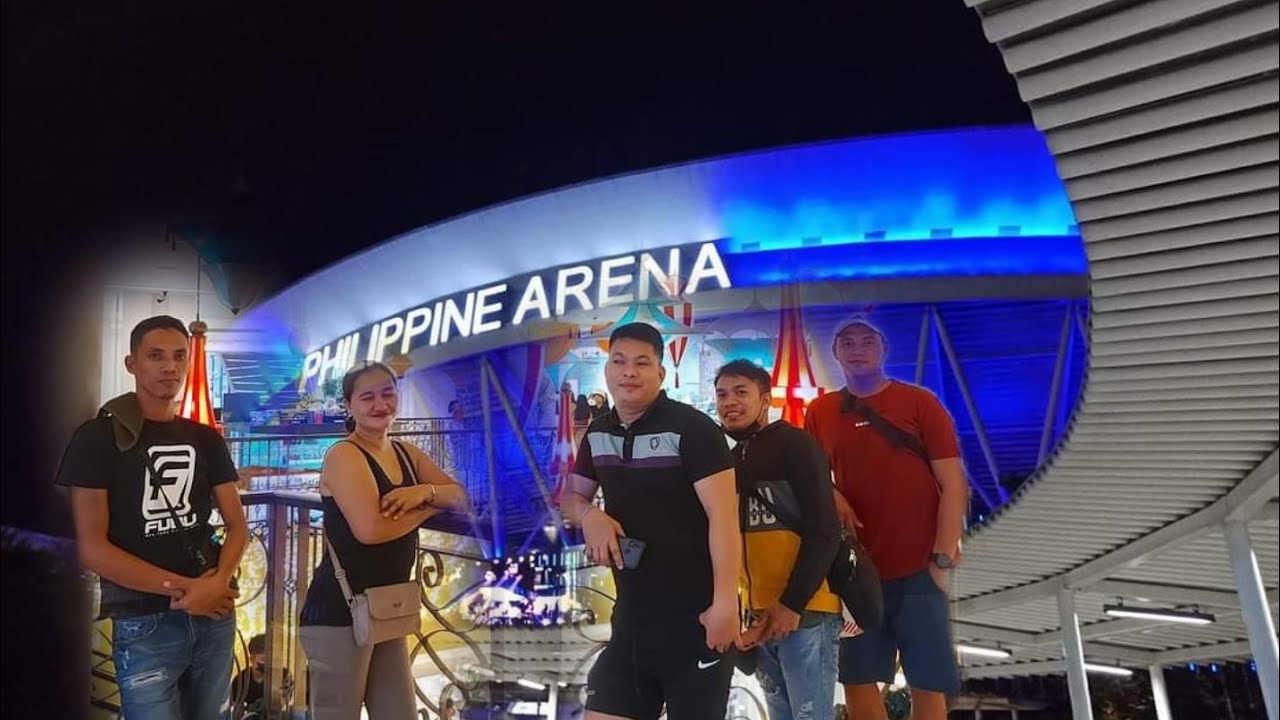 BASKETBALL at PHILIPPINE ARENA-PBA - YouTube