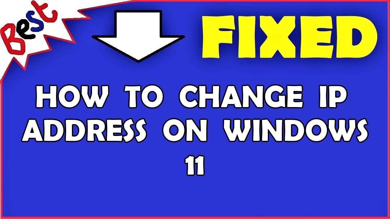 How To Change Ip Address On Windows 11 YouTube how-to-change-ip-address-on-windows-11-youtube