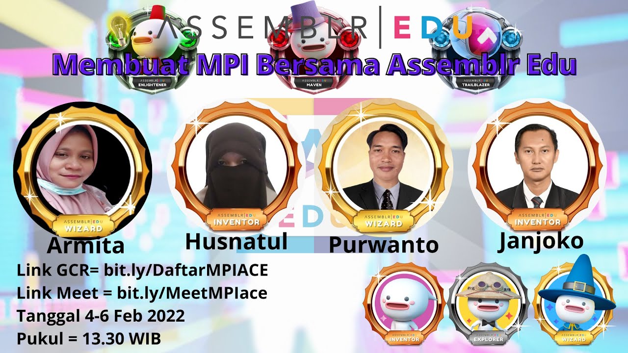 Workshop Membuat Media Pembelajaran Interaktif Bersama Assemblr Hari 1 - YouTube