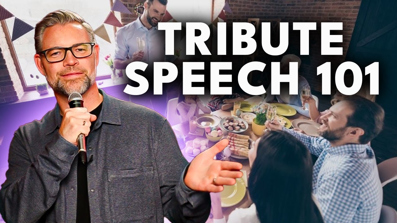 How To Write A Tribute Speech - Jason Hewlett - YouTube