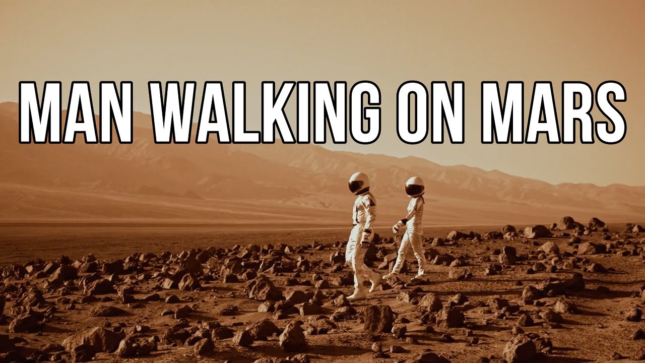 Man Walking On Mars 😮 Mission Mars 🚀 Planet Mars - YouTube
