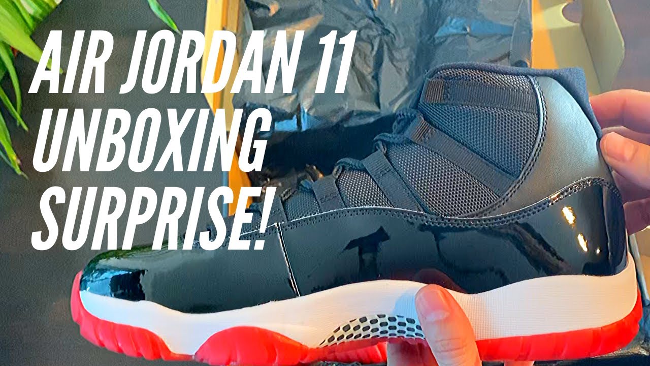 Air Jordan 11 Retro Bred 2019 Unboxing - YouTube
