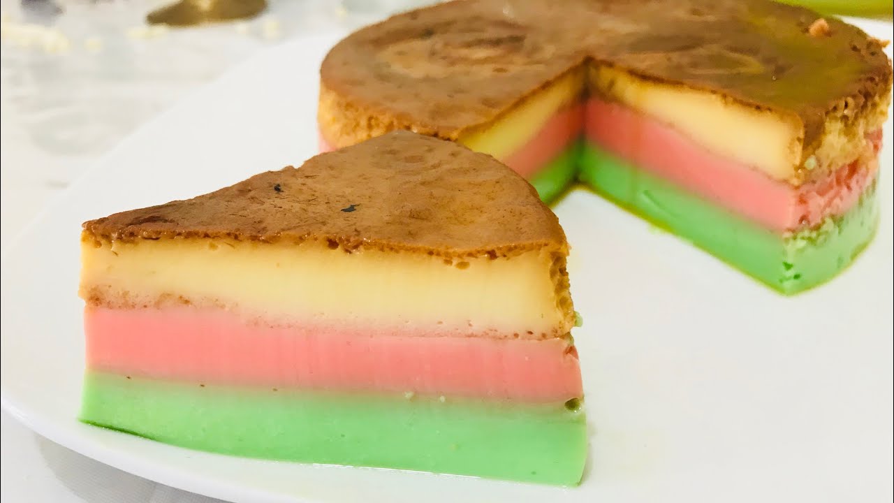 3 Layer Pudding Recipe ৩০ মিনিটে টেষ্টি পুডিং রেসেপি ৩ লেয়ার পুডিং Youtube