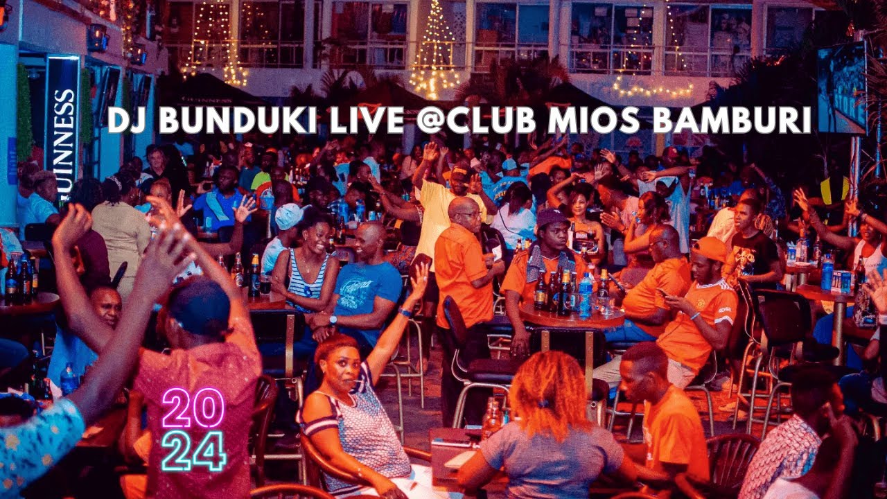 DJ BUNDUKI LIVE @CLUB MIOS BAMBURI MOMBASA 2024 - YouTube