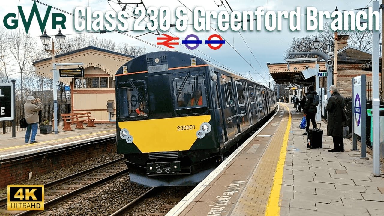 *NEW* GWR Class 230 & Greenford Branch Observations - YouTube