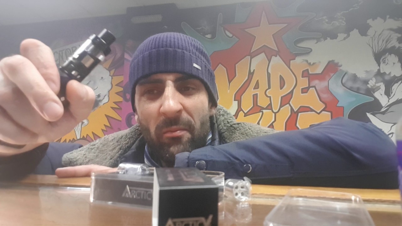 Horizon Tech Arctic v12 first look & Vape dough juice review - YouTube