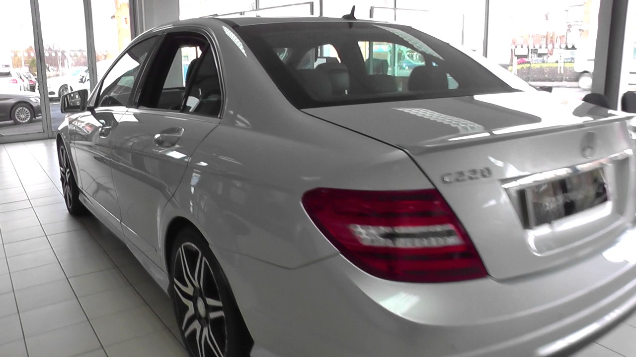 Mercedes-Benz C220 Amg Sport Cdi Blue U18692 - YouTube