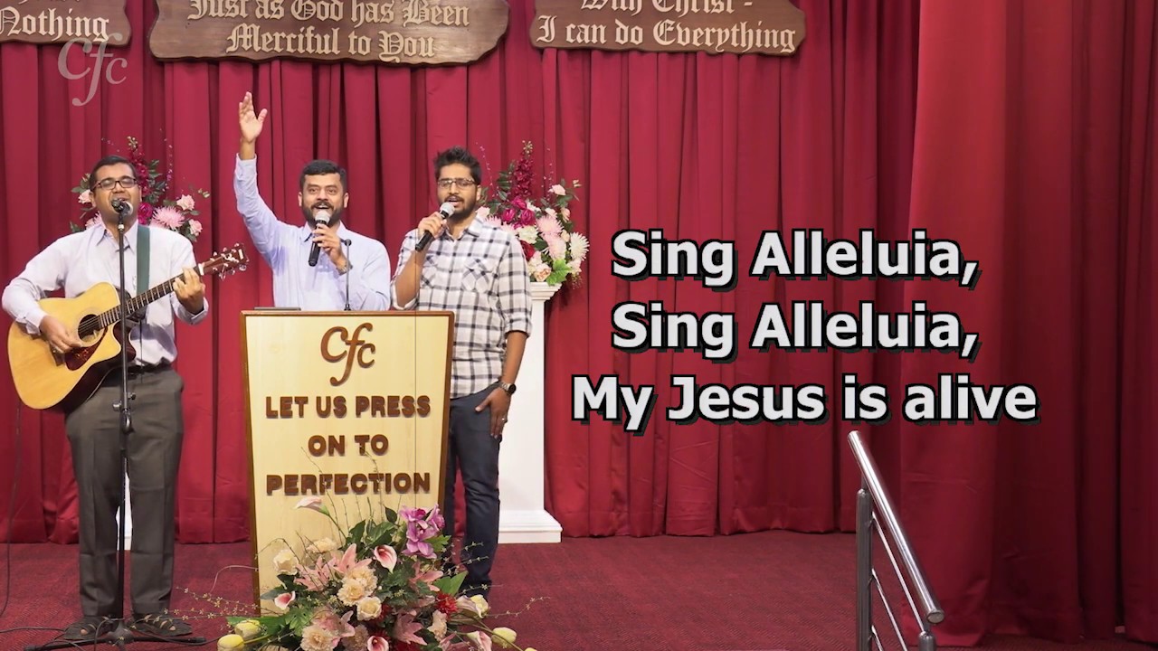 Alive, alive my Jesus is alive - YouTube