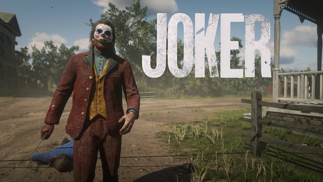 Red Dead 2 Online | Psycho Joker Gameplay Mod - YouTube