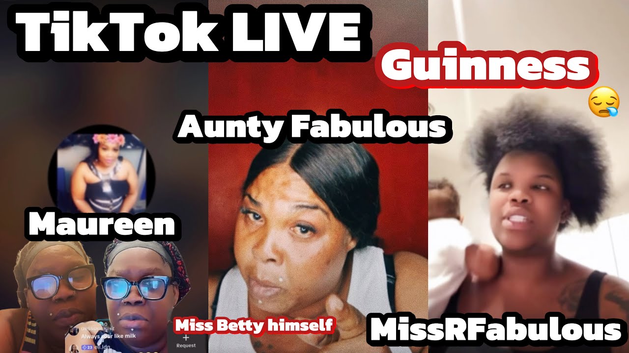 TikTok Live with Miss R Fabulous | Drama with Guinness 💅🏾+ Auntie Pat ...