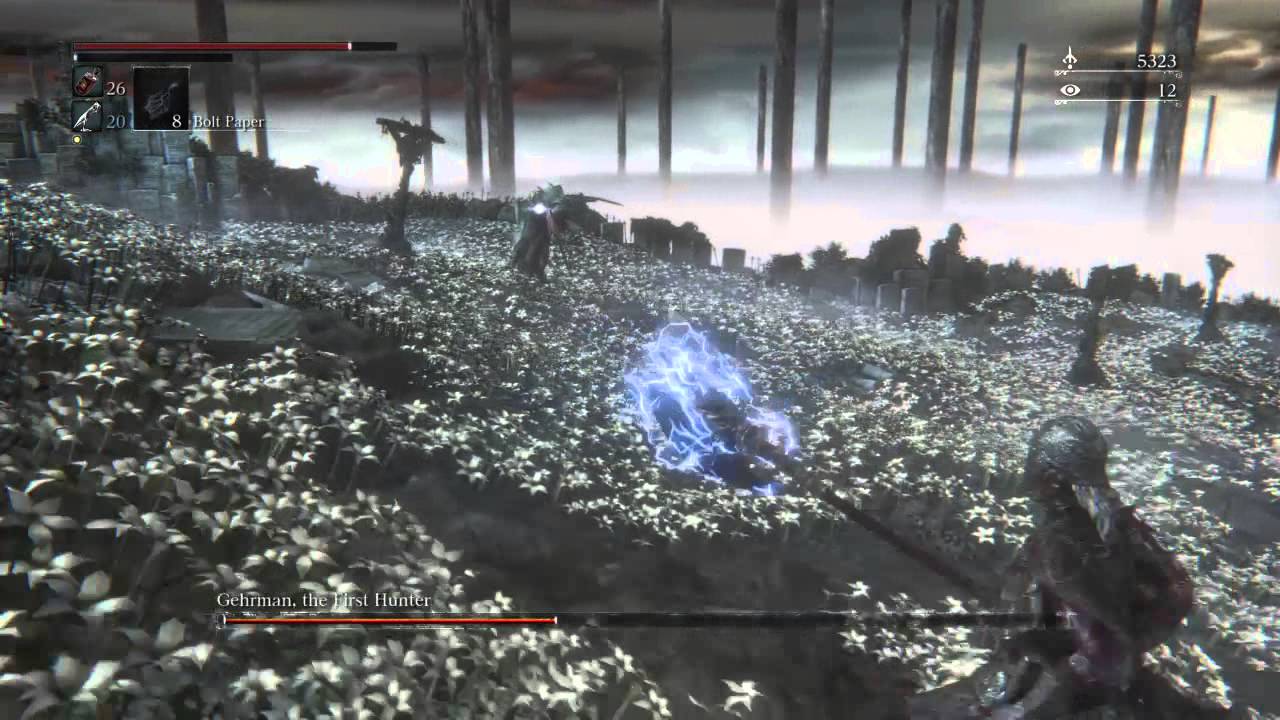 Bloodborne - Gerhman First Hunter - YouTube