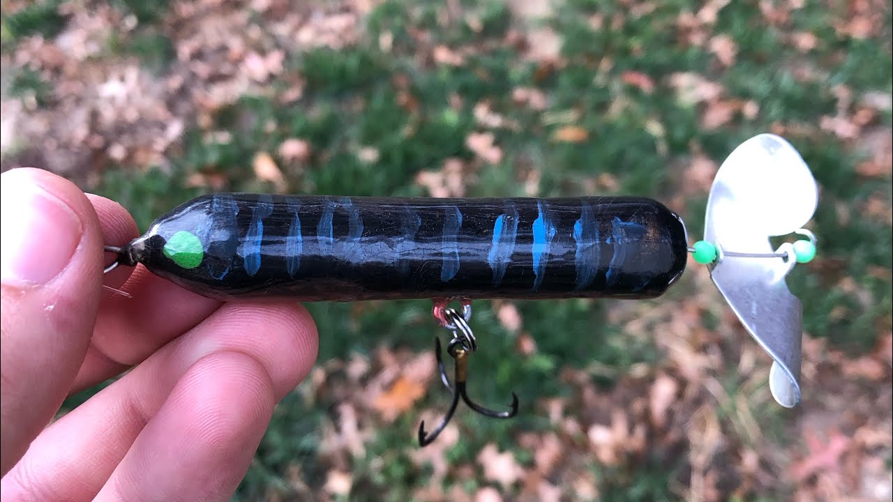Fishing With a Homemade Whopper Plopper! - YouTube