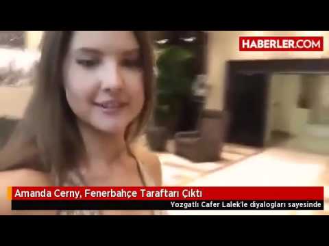AMANDA CERNY FENERBAHÇE TARAFTARI ÇIKTI