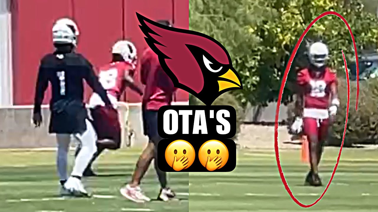 Kyler Murray & Marvin Harrison JR working on SLANTS! | Arizona ...