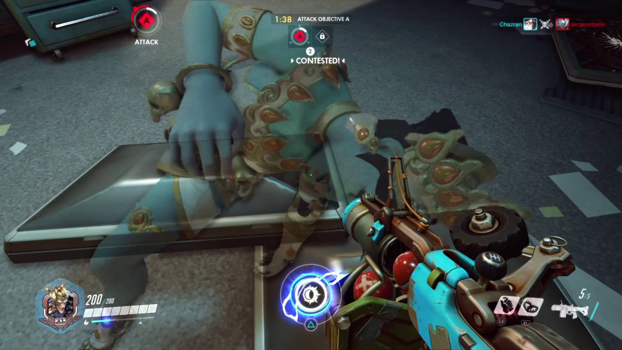 Overwatch: symmetra's weird ragdoll animation - YouTube