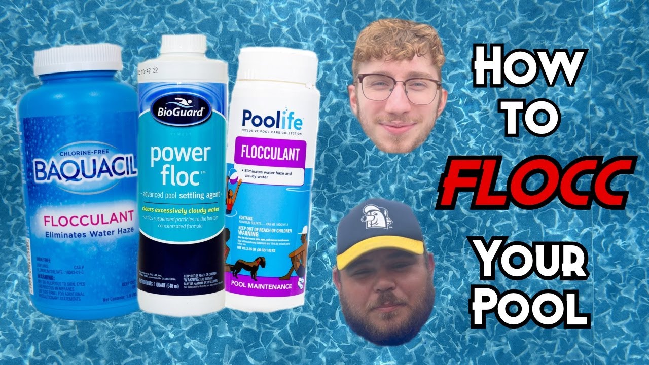 HOW TO FLOCC YOUR POOL - Pool Park Maintenance - YouTube