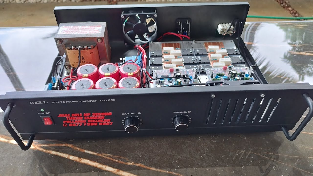 review power amplifier travo Era 5amper CT 32volt murni(#di jual) - YouTube