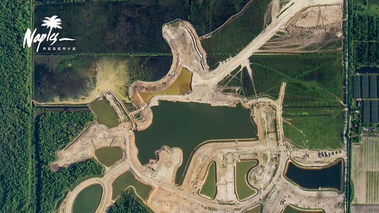 Naples Reserve Aerial Progress December 2018 - YouTube