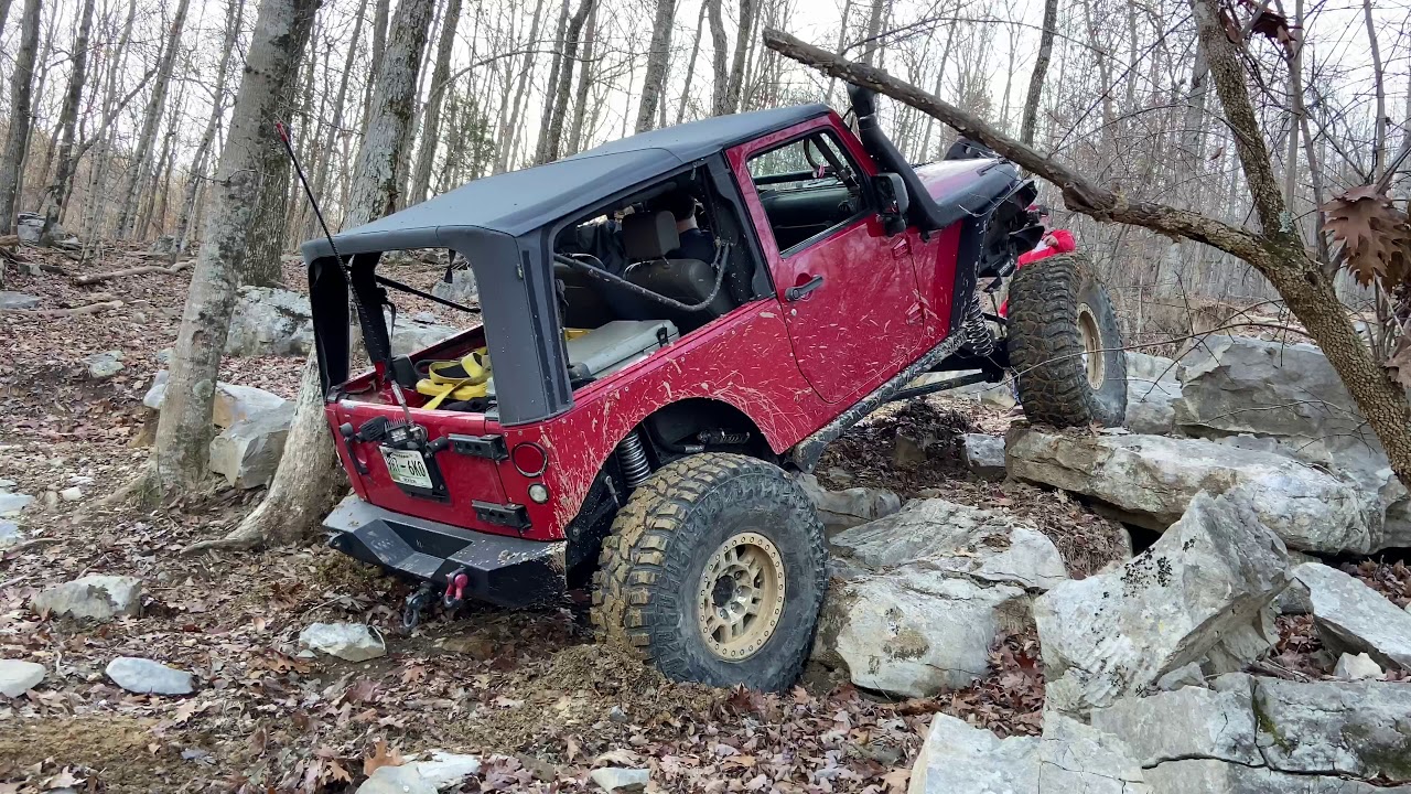 Adventure off road park! Rock crawling Jeeps and Rzrs! - YouTube
