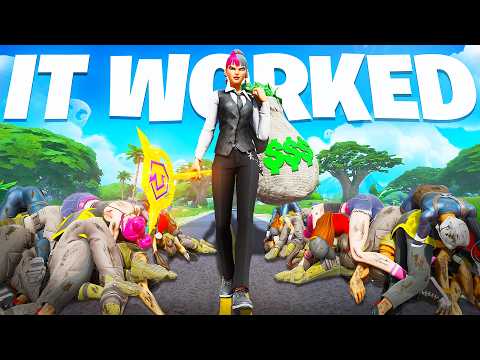 I Used PAY to Win Strats to Win a Fortnite Tournament..