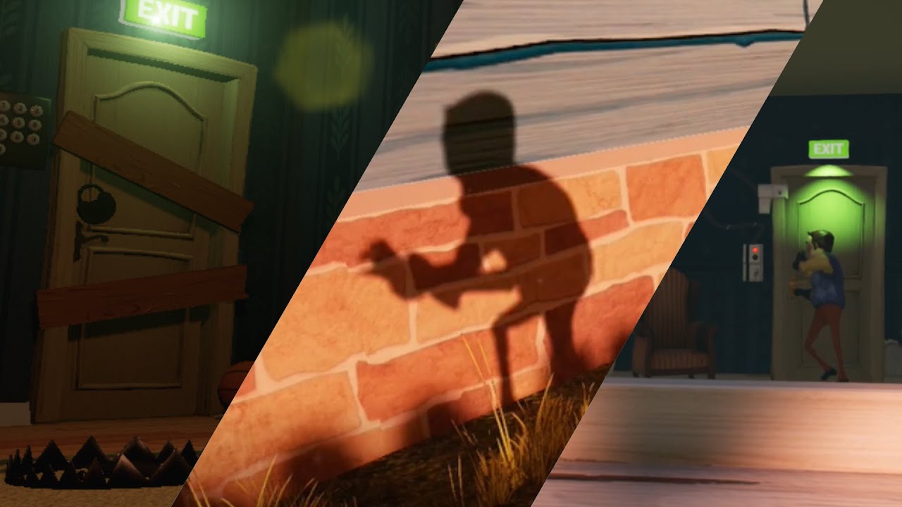 The Lost Versions of Hello Neighbor (RECREATIONS) - YouTube