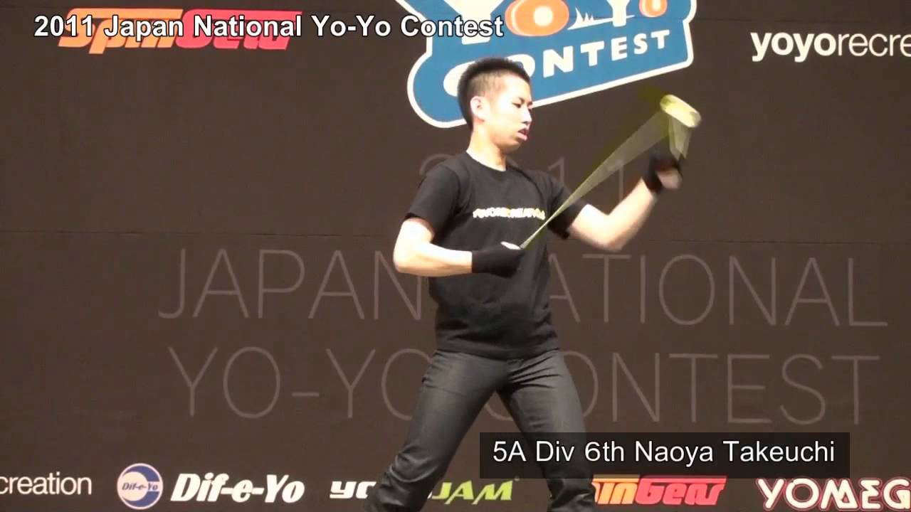 2011 Japan National Yo-Yo Contest 公開用 5A 6th Naoya Takeuchi - YouTube