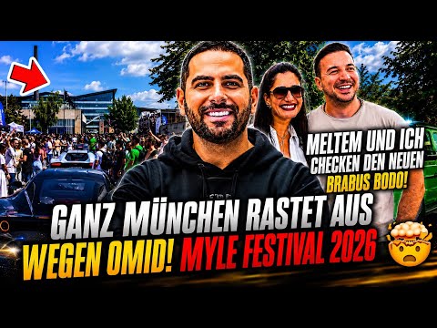 GANZ MÜNCHEN RASTET AUS WEGEN OMID! MYLE FESTIVAL 2026!