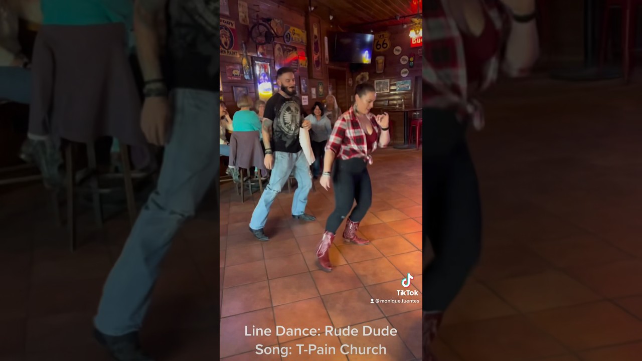 Rude Dude Line Dance #linedance #rudedude - YouTube
