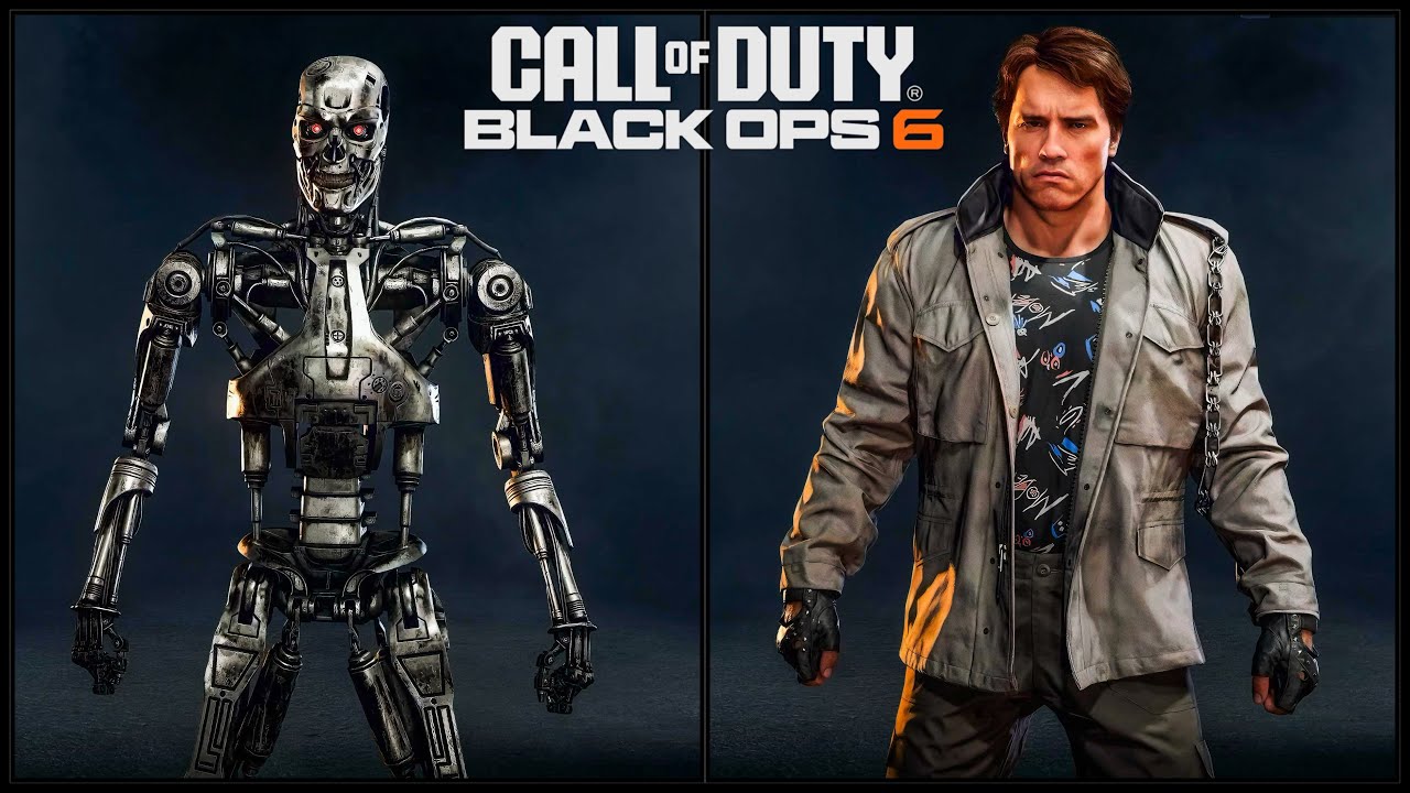 BO6 The Terminator Ultra Skin x2 Operator Tracer Pack w/ Model T-800 ...