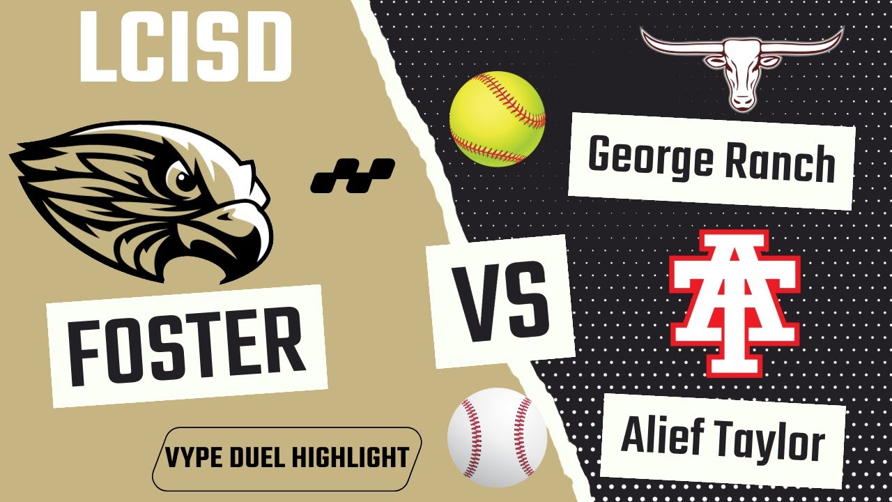 HIGHLIGHTS: Foster Falcons Softball and Baseball Game Highlights - YouTube