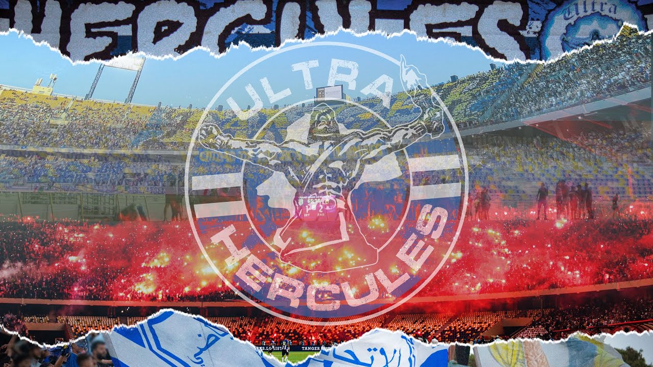 23.06.23 TIFO Ultra Hercules ( IRT - FAR ) Jornada 30 #TANGER - YouTube