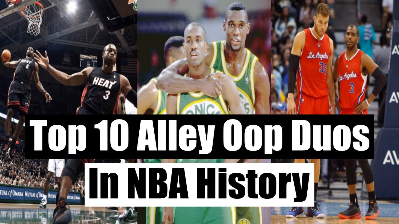 10 Greatest Alley Oop Duos in NBA History #alleyoopdunks #alleyoop # ...