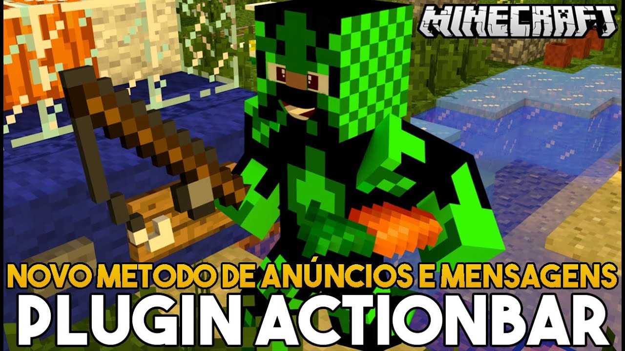 Minecraft Plugin Tutorial ActionBar - Novo metodo de anúncios e ...