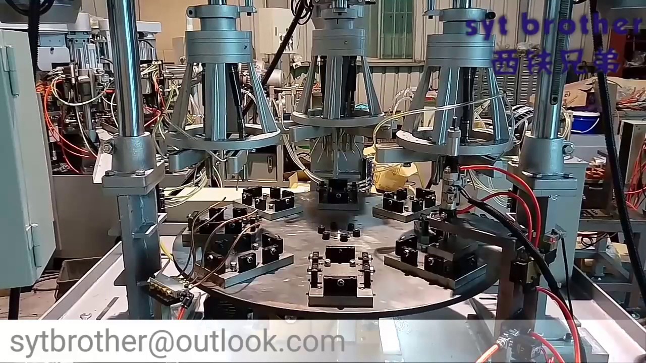 Special Purpose Machine SPM Rotary Tapping Drilling Multi Spindle Syt ...