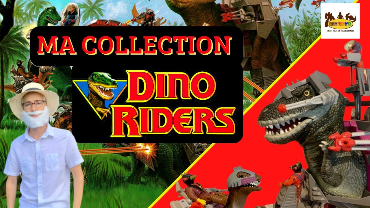 MA COLLECTION DE JOUETS DINO RIDERS - YouTube