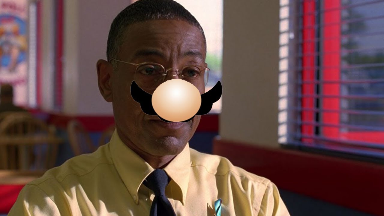 Gus Fring Death but its Mario screaming - YouTube