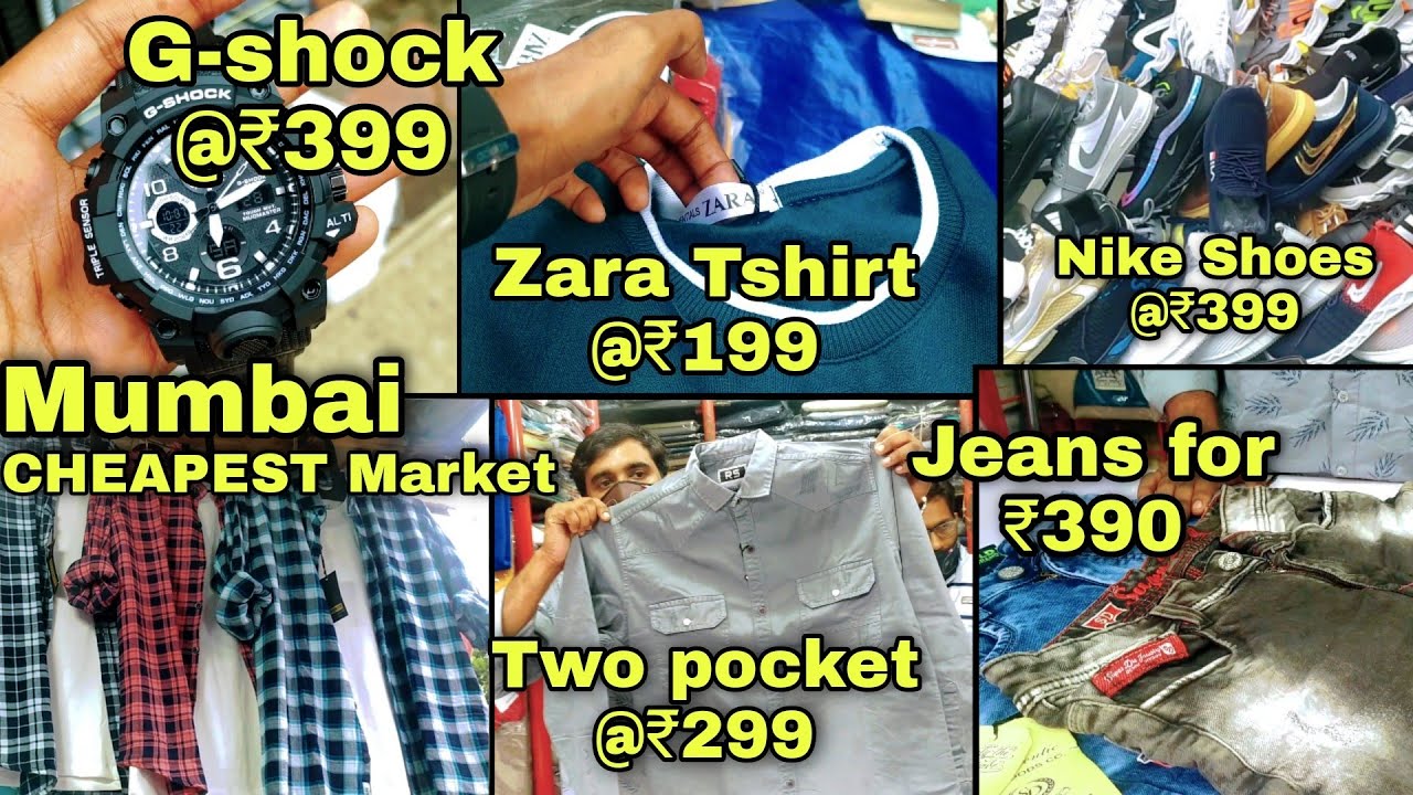 Chembur Station Road Market ! Cheapest Market in Mumbai - YouTube