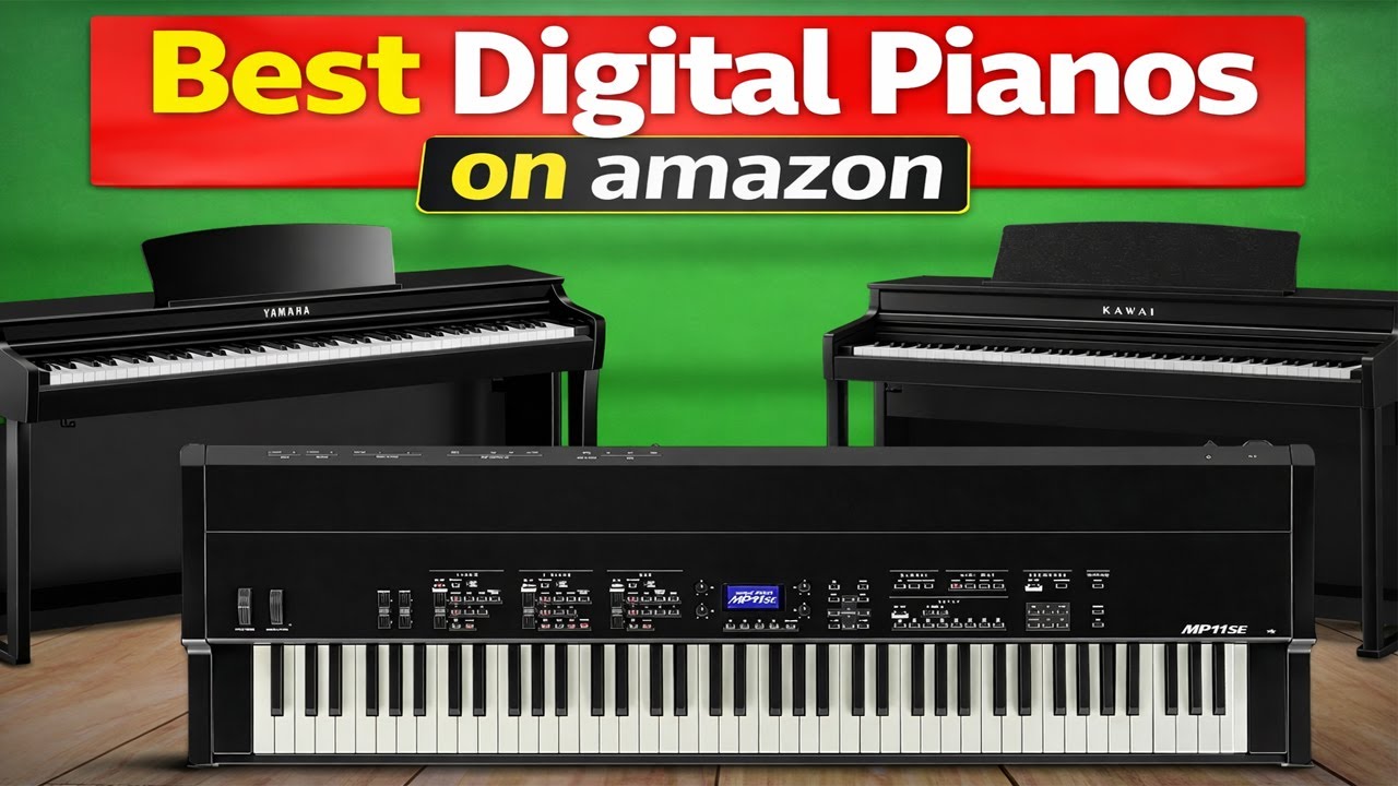 Best Digital Pianos ON AMAZON - YouTube