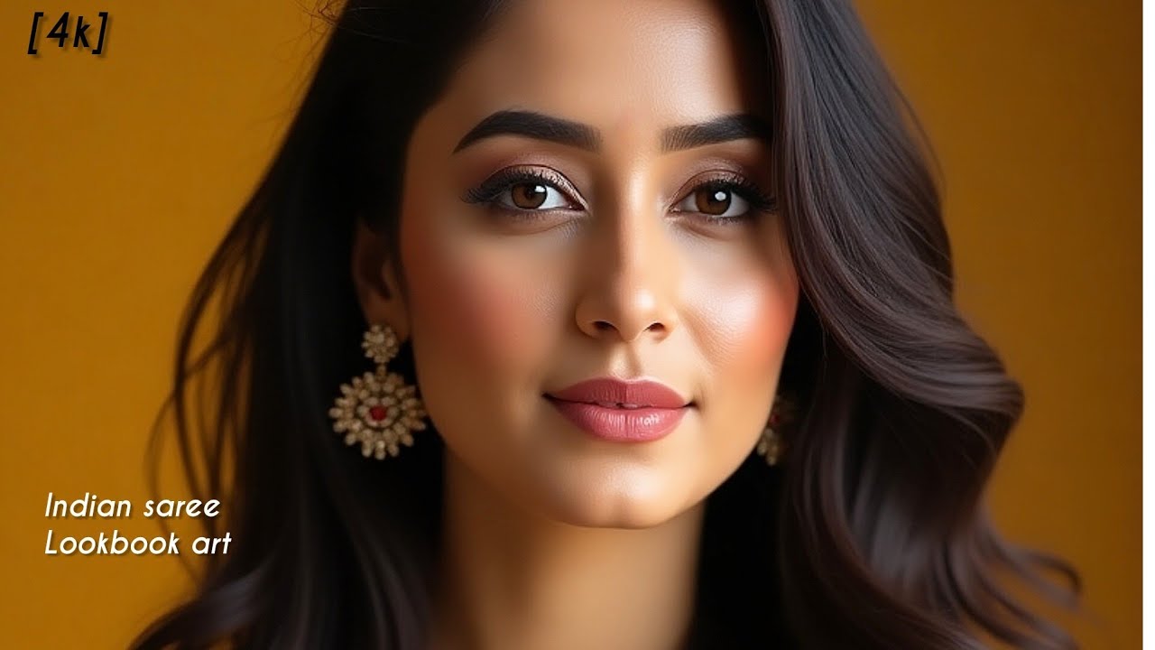 [4k] Real Indian Ai Lookbook Model - Indian Saree Lookbook Art - Part-8 ...