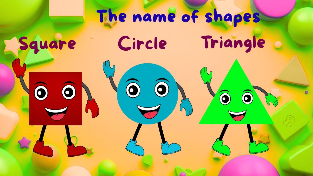 Learn shapes for kids/Educational video for Toddlers and Preschoolers ...
