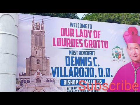 Our Lady of Lourdes Grotto misa ng pasasalamat ,sjdm bulacan 2024 - YouTube