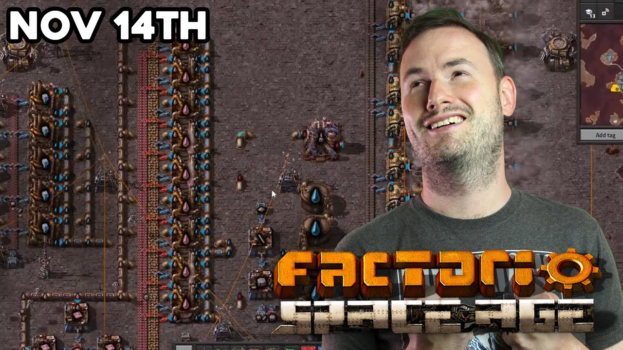 The Factory Must Keep Growing - Factorio Space Age - YouTube